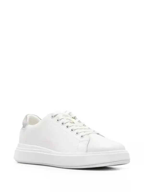 Calvin Klein Leather Lace-up Sneakers