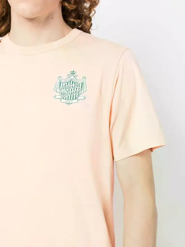 Maison Kitsuné Logo-print Cotton T-shirt