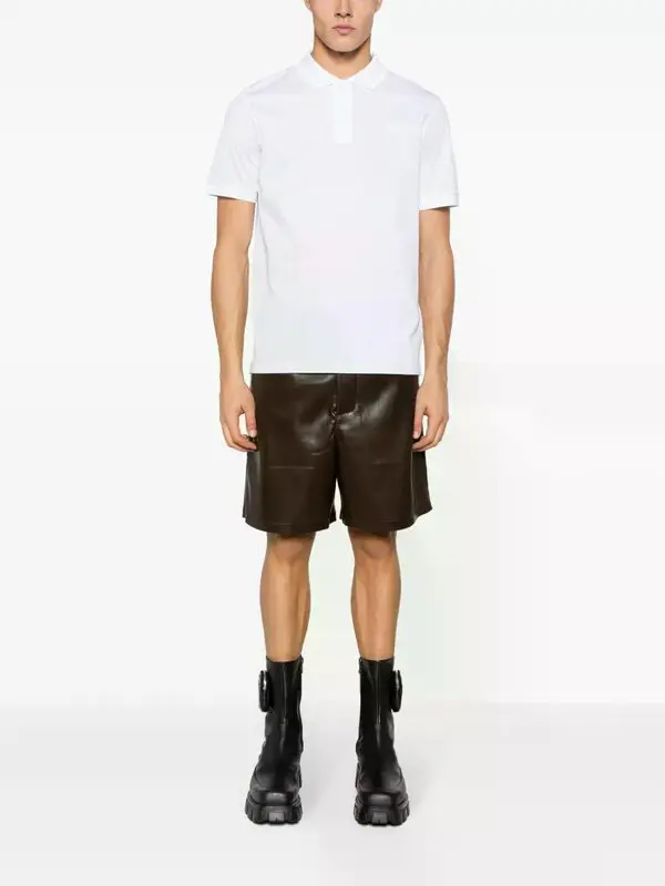 Prada Piqué Polo Shirt - White