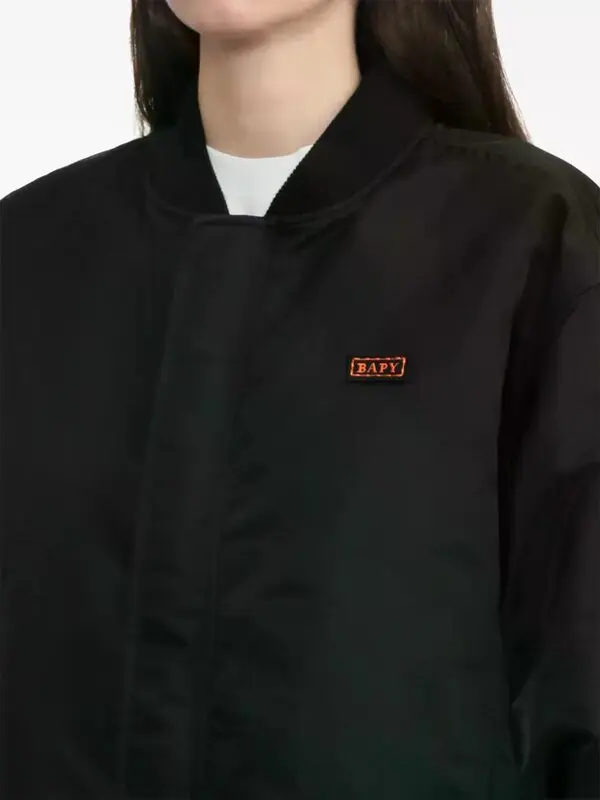 A BATHING APE Logo-patch Bomber Jacket