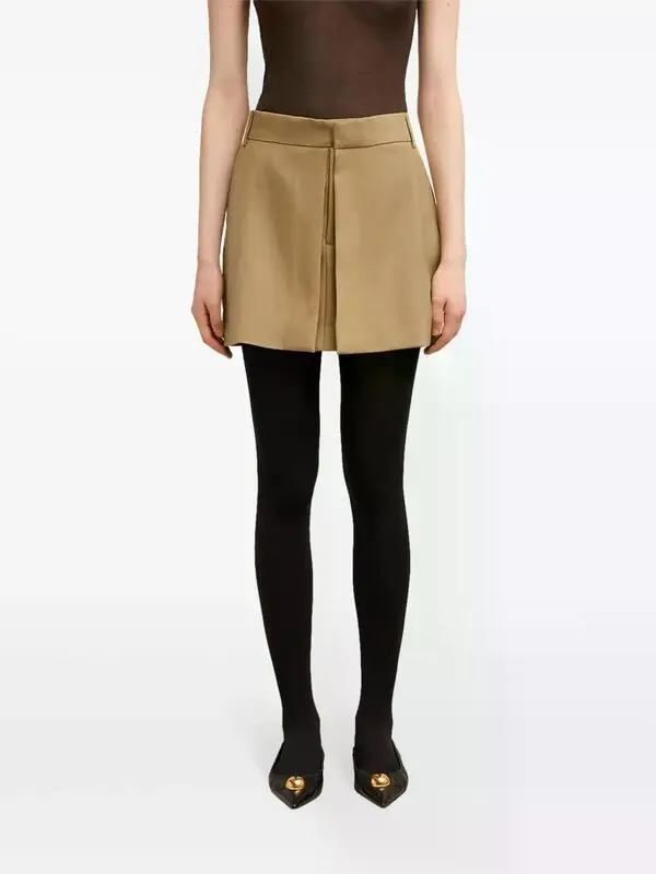 AMI Paris Panelled Mini Skirt