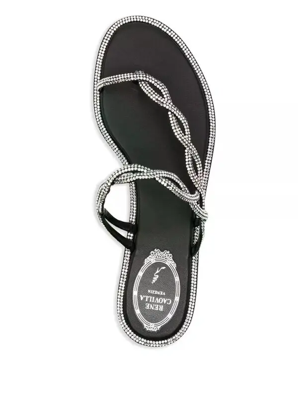 Rene Caovilla Braid Sandals