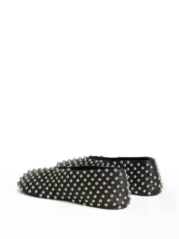 JIL SANDER Studded Ballerina Shoes