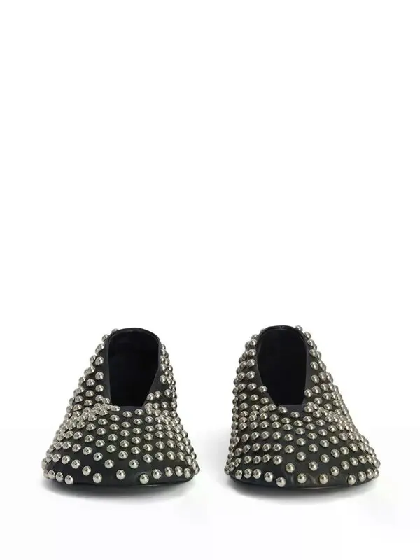 JIL SANDER Studded Ballerina Shoes