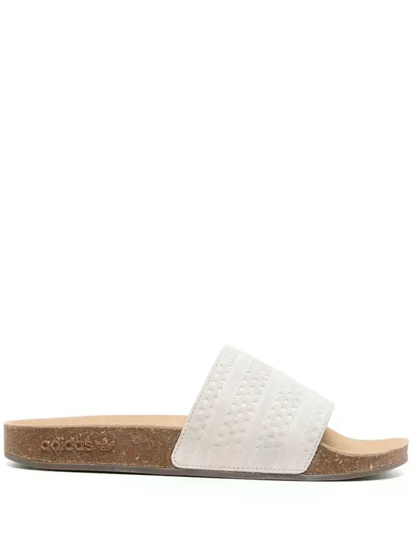 Adidas Adilette Slides - Neutrals