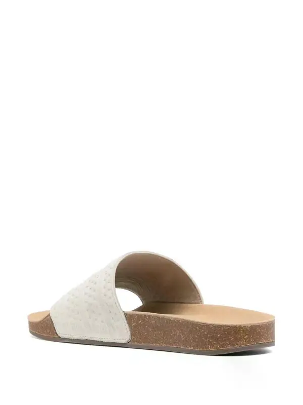 Adidas Adilette Slides - Neutrals