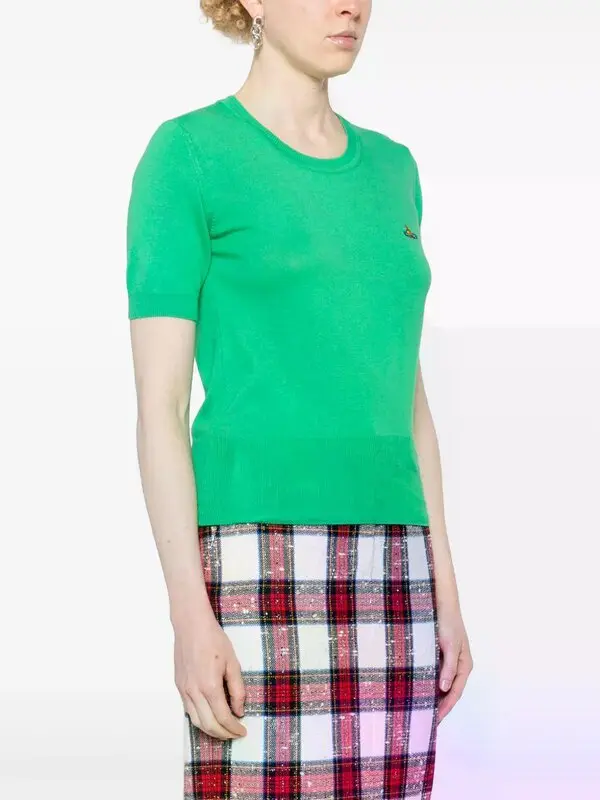 VIVIENNE WESTWOOD Bea Knitted Top - Green