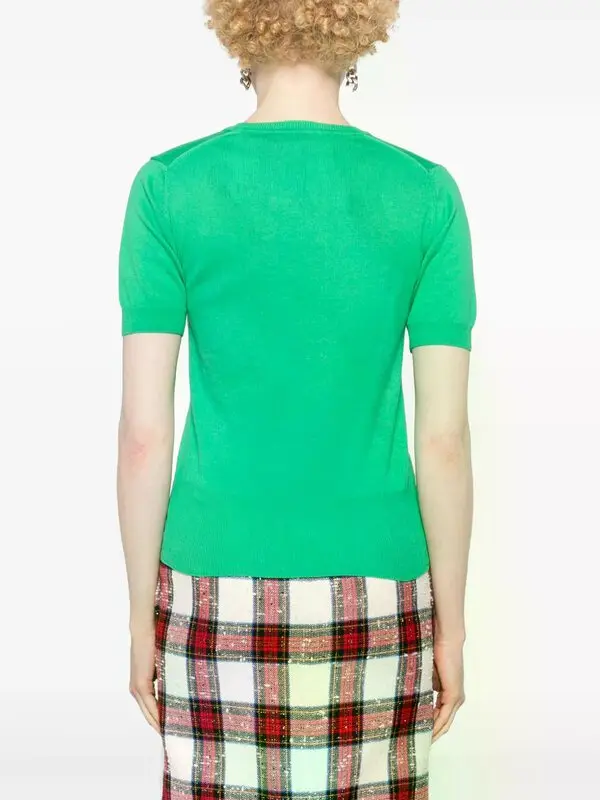 VIVIENNE WESTWOOD Bea Knitted Top - Green