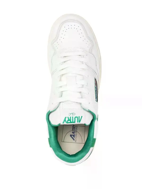 AUTRY Clc Leather Low-top Sneakers - White