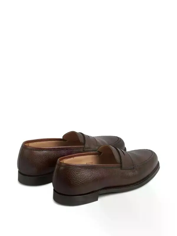 Crockett & Jones Leather Loafers