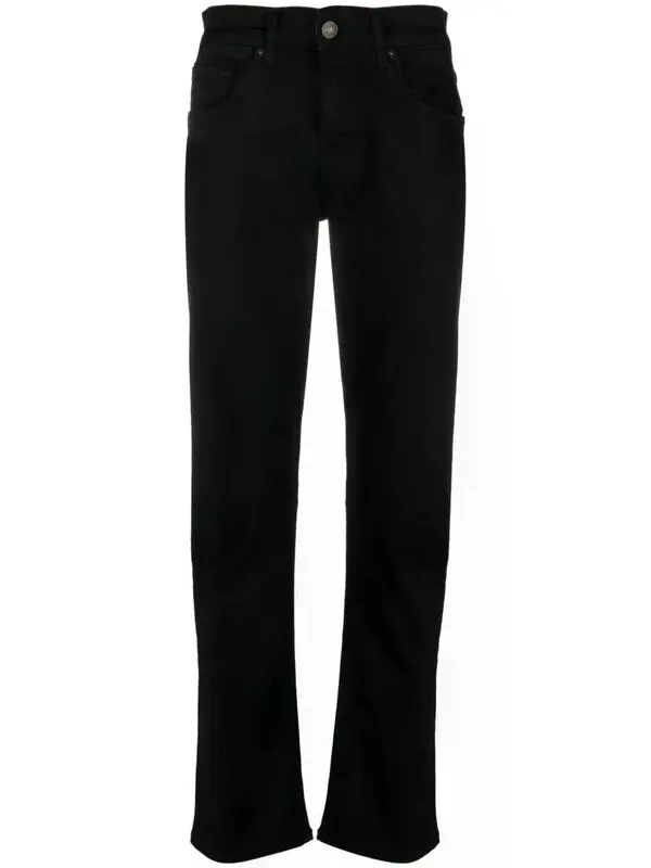 7 For All Mankind Mid-rise Slim-fit Jeans