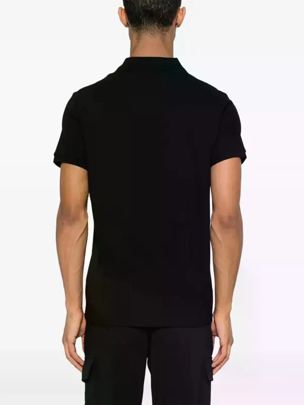 Moncler Logo-patch Cotton Polo Shirt