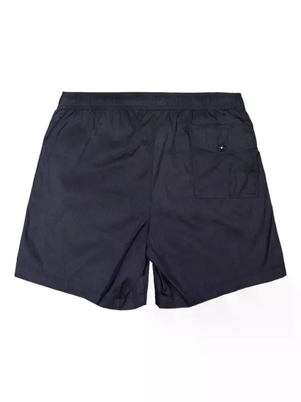 Moncler Monogram-print Swim Shorts