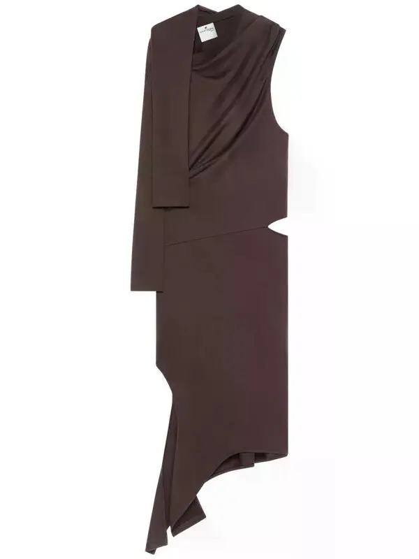 COURREGES Draped Cut-out Dress