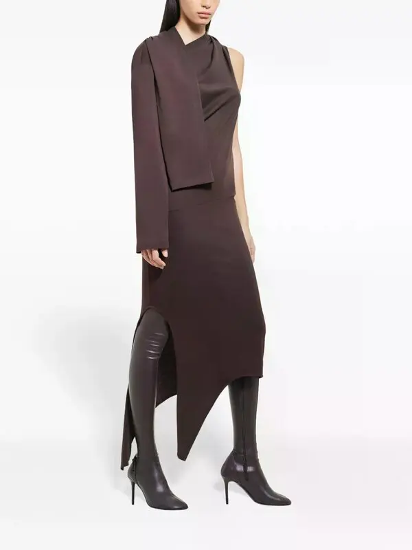 COURREGES Draped Cut-out Dress