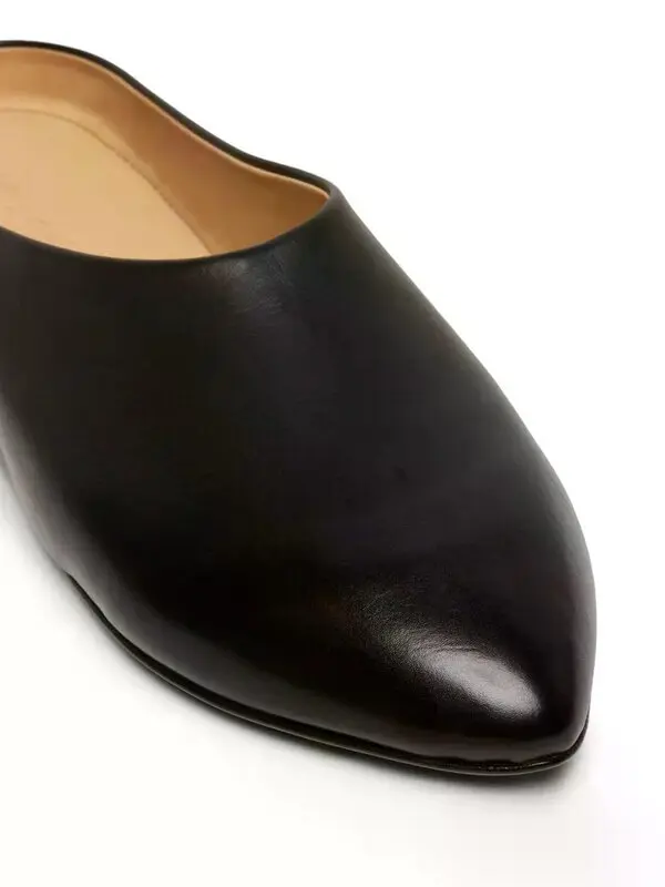 Marsèll Pointed-toe Leather Mules