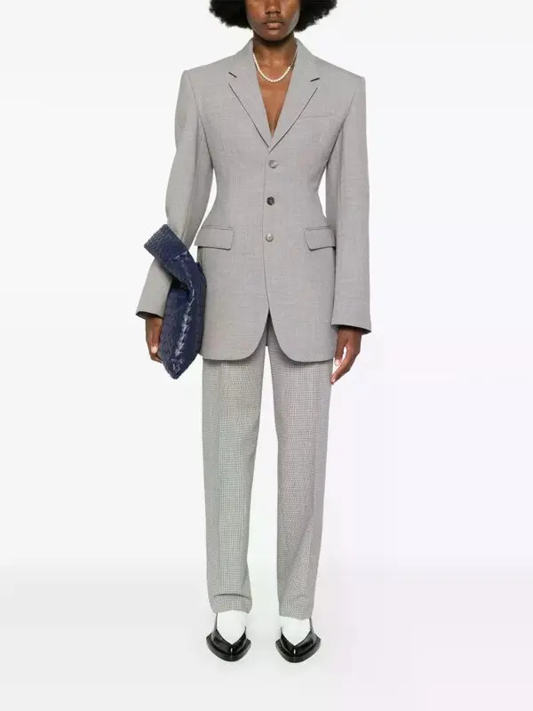 JIL SANDER Checked Tailored Trousers