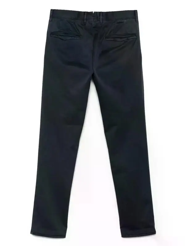 Incotex Cotton Chino Trousers - Blue