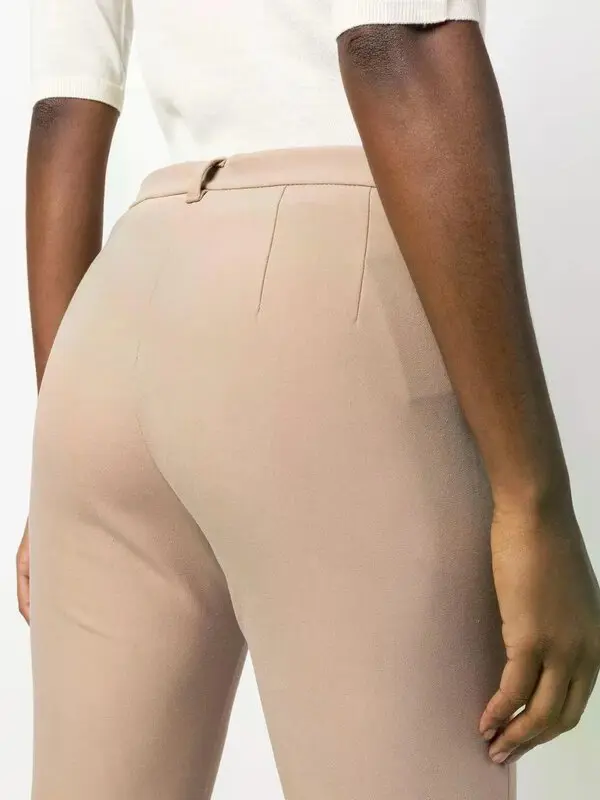 Max Mara Cropped Straight-leg Trousers - Neutrals