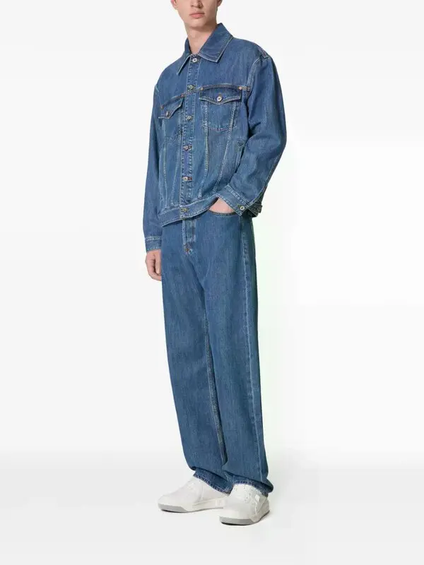 Valentino Garavani Logo-appliqué Denim Jacket