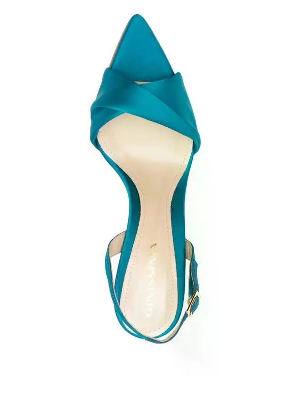 GINISSIMA 95mm Cleo Sandals - Blue