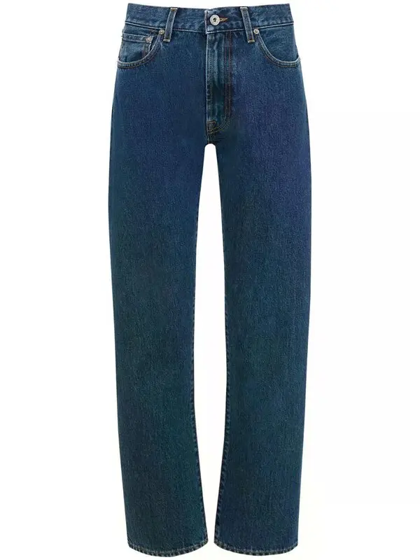 JW Anderson High-rise Straight-leg Jeans