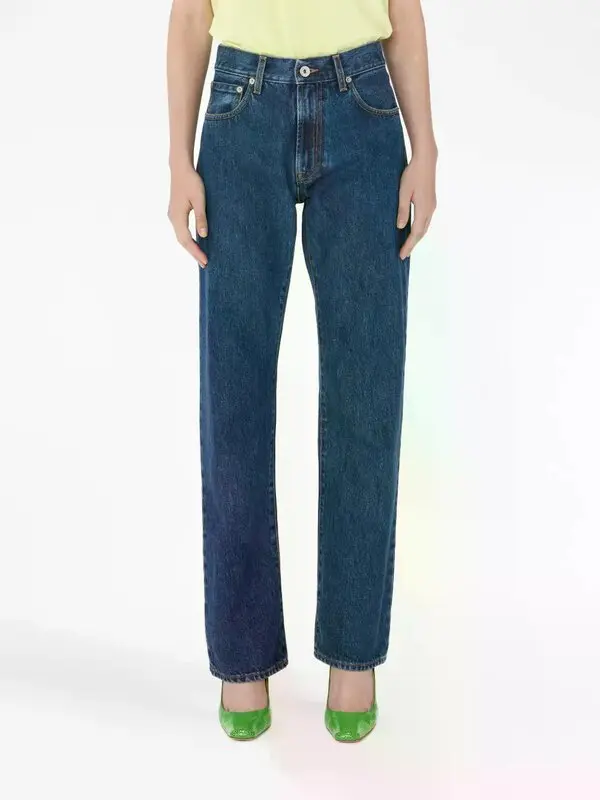 JW Anderson High-rise Straight-leg Jeans