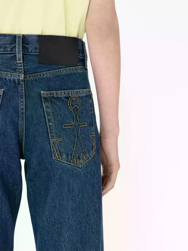 JW Anderson High-rise Straight-leg Jeans