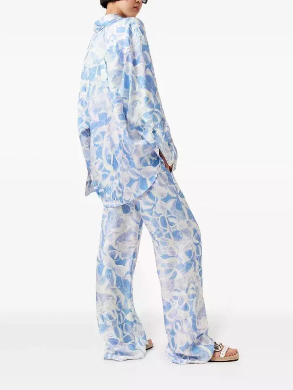Stella McCartney Sunglasses Print Pajama Trousers