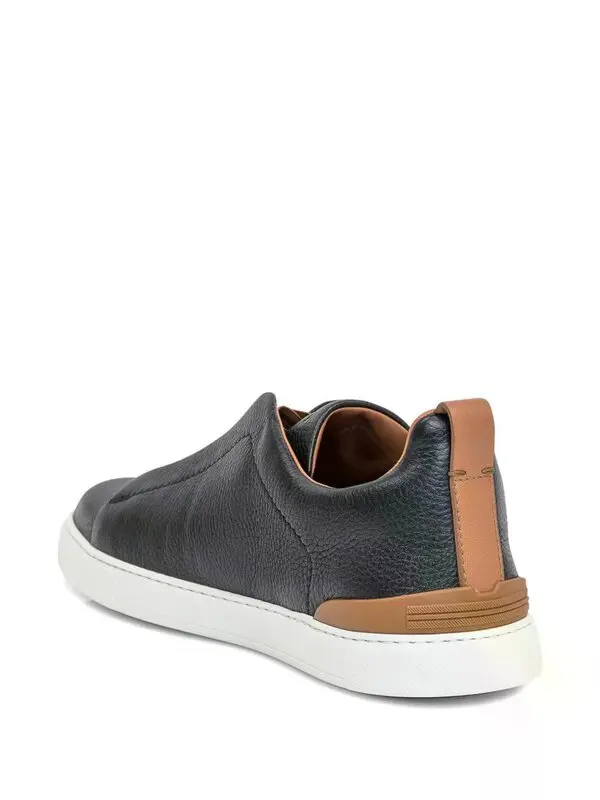 Zegna Triple Stitch Low-top Sneakers