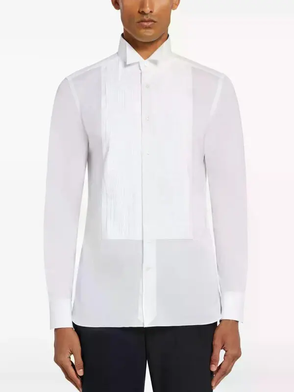 TOM FORD Pintuck Long-sleeve Shirt