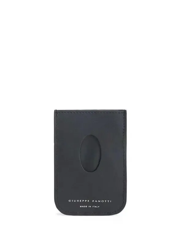 GIUSEPPE ZANOTTI Albert Card Holder - Black