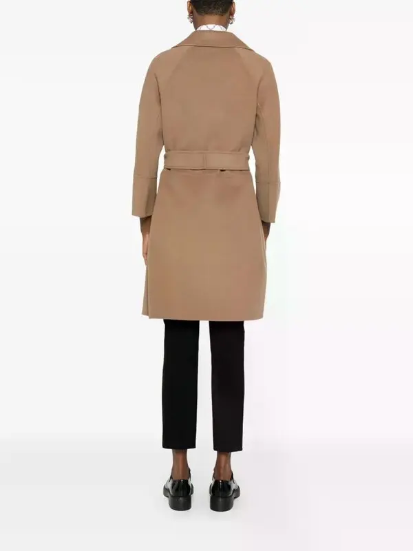 Max Mara Virgin Wool Coat - Brown