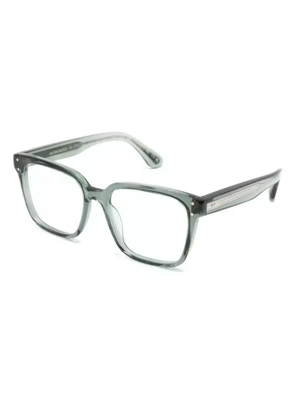 Oliver Spencer Parcell Square-frame Glasses