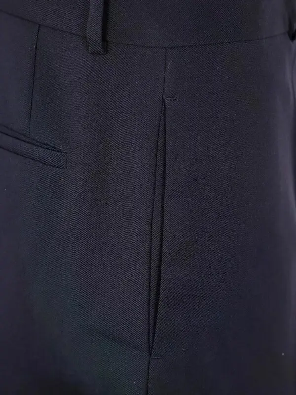 JIL SANDER Lightweight Wool Gabardine Trousers