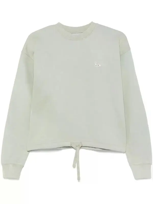 Maison Kitsuné Baby Fox Patch Crewneck Sweatshirt