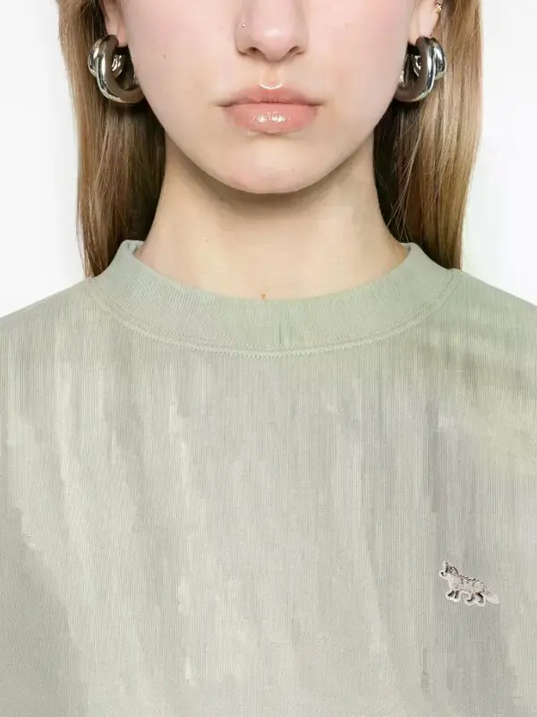 Maison Kitsuné Baby Fox Patch Crewneck Sweatshirt