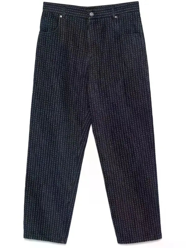 Fendi Topstitched Jeans