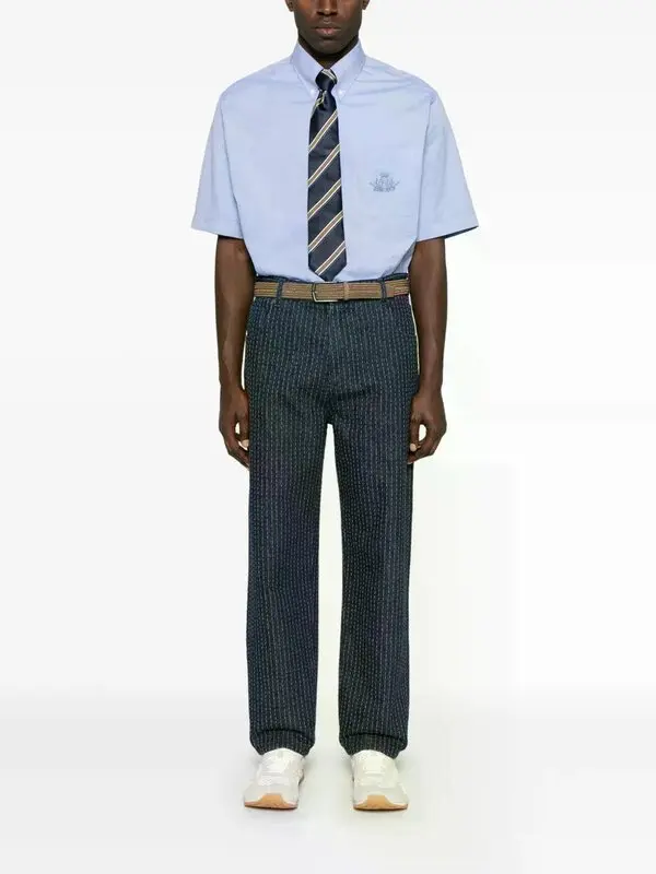Fendi Topstitched Jeans