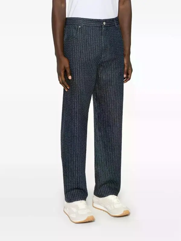 Fendi Topstitched Jeans