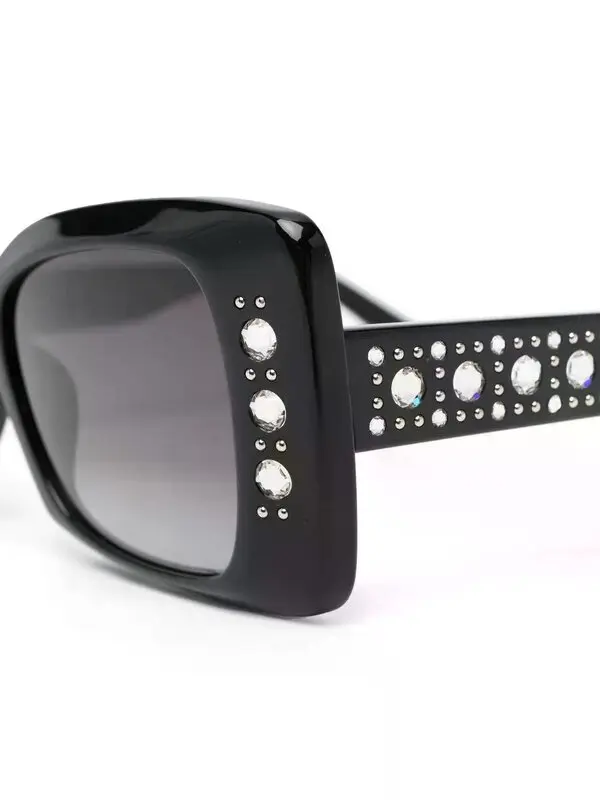 SWAROVSKI Crystal-embellished Square-frame Sunglasses