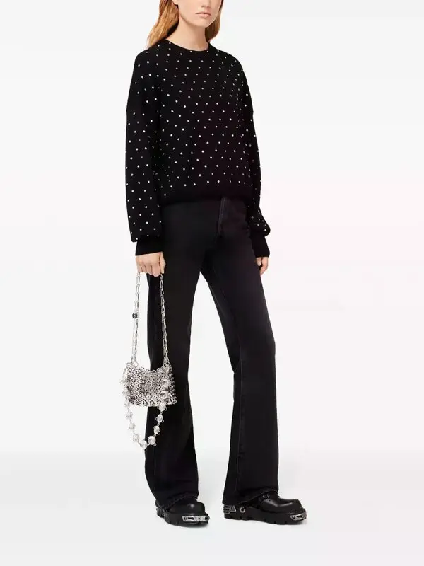Rabanne Crystal-embellished Wool Jumper