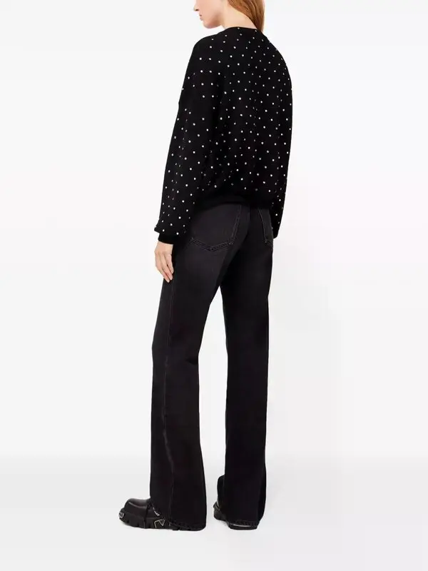 Rabanne Crystal-embellished Wool Jumper