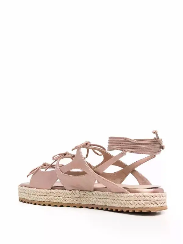 SCAROSSO Paula Multi-tie Espadrille Sandals