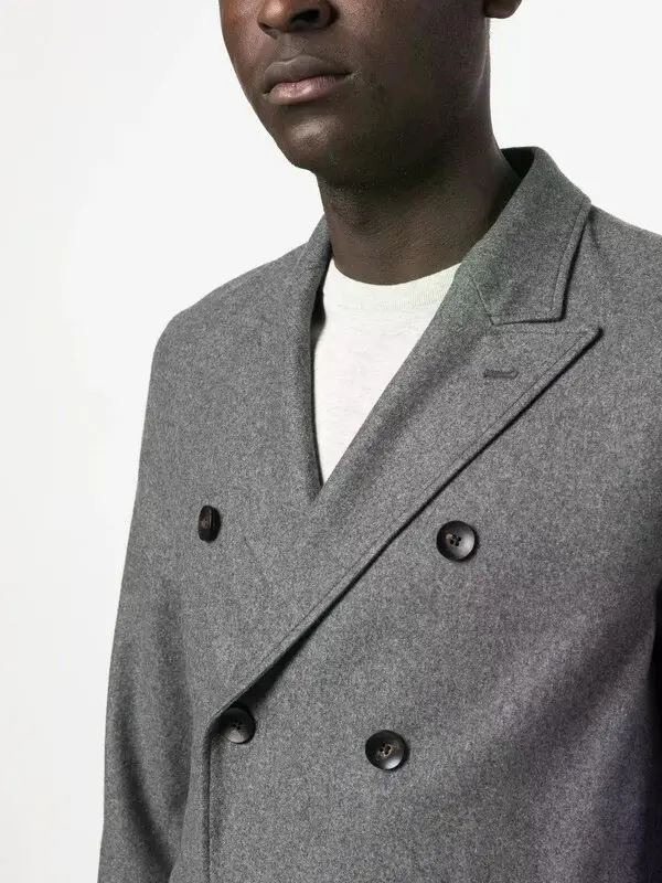 LARDINI Double-breasted Cashmere Jacket