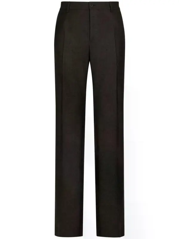 Dolce & Gabbana Straight-leg Stretch-wool Trousers