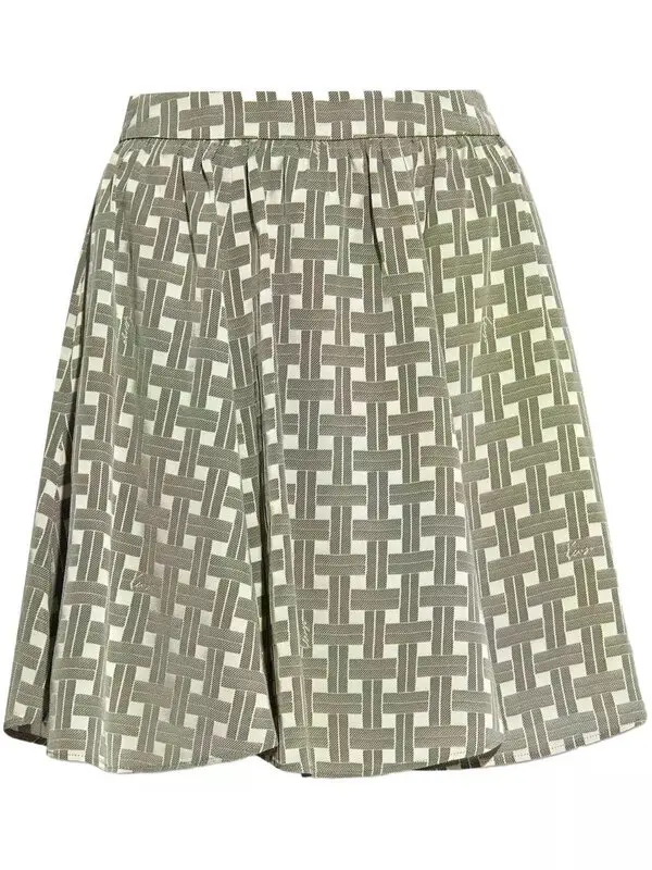 Kenzo Plaid Mini Skirt