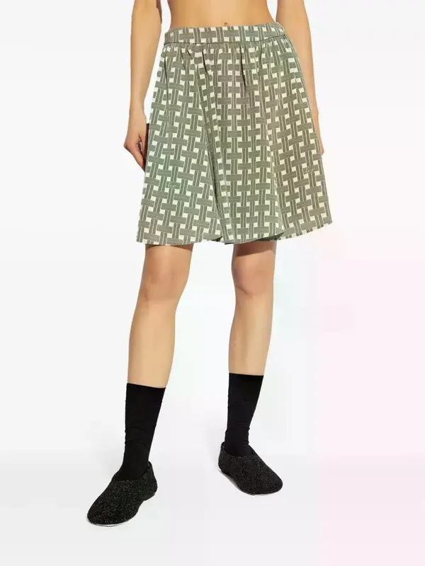 Kenzo Plaid Mini Skirt