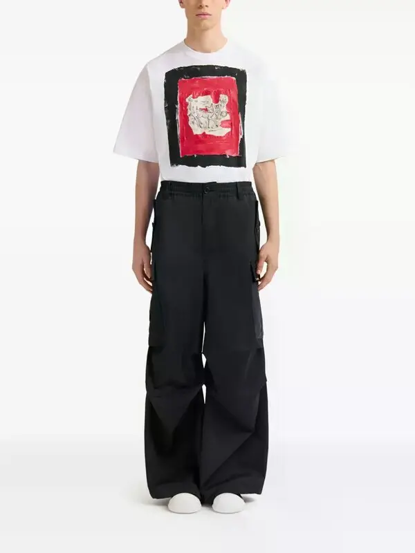 Marni Cargo Trousers - Black