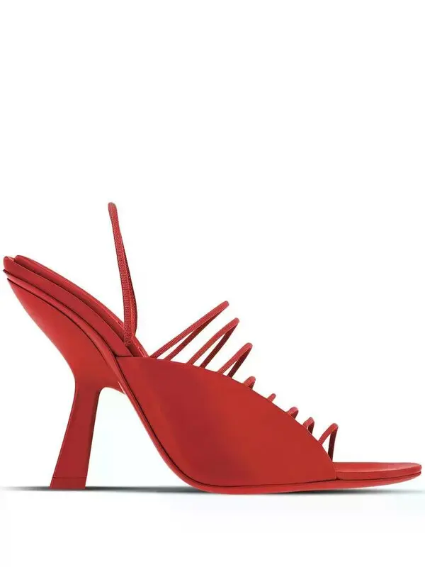 FERRAGAMO 105mm Altaire Lace-detail Sandals